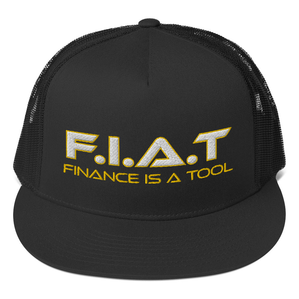 FIAT (WHITE/GOLD) - Snap Back – Moorish Haberdasher